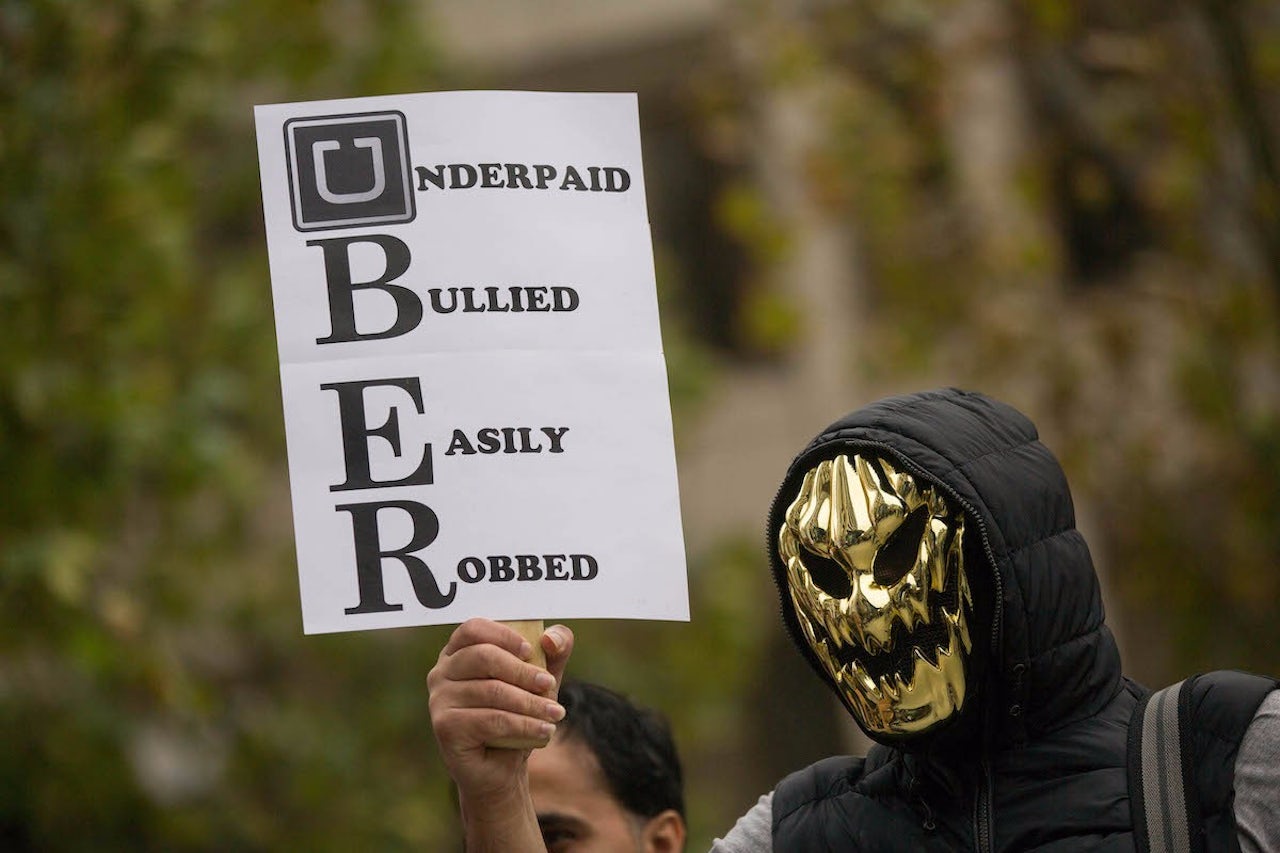 Uber is pushing anti-union propaganda to its drivers | The Outline