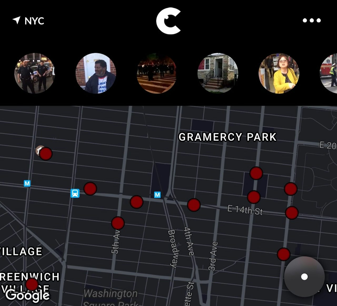 A crime livestreaming app is the latest to rip off Snapchat | The Outline