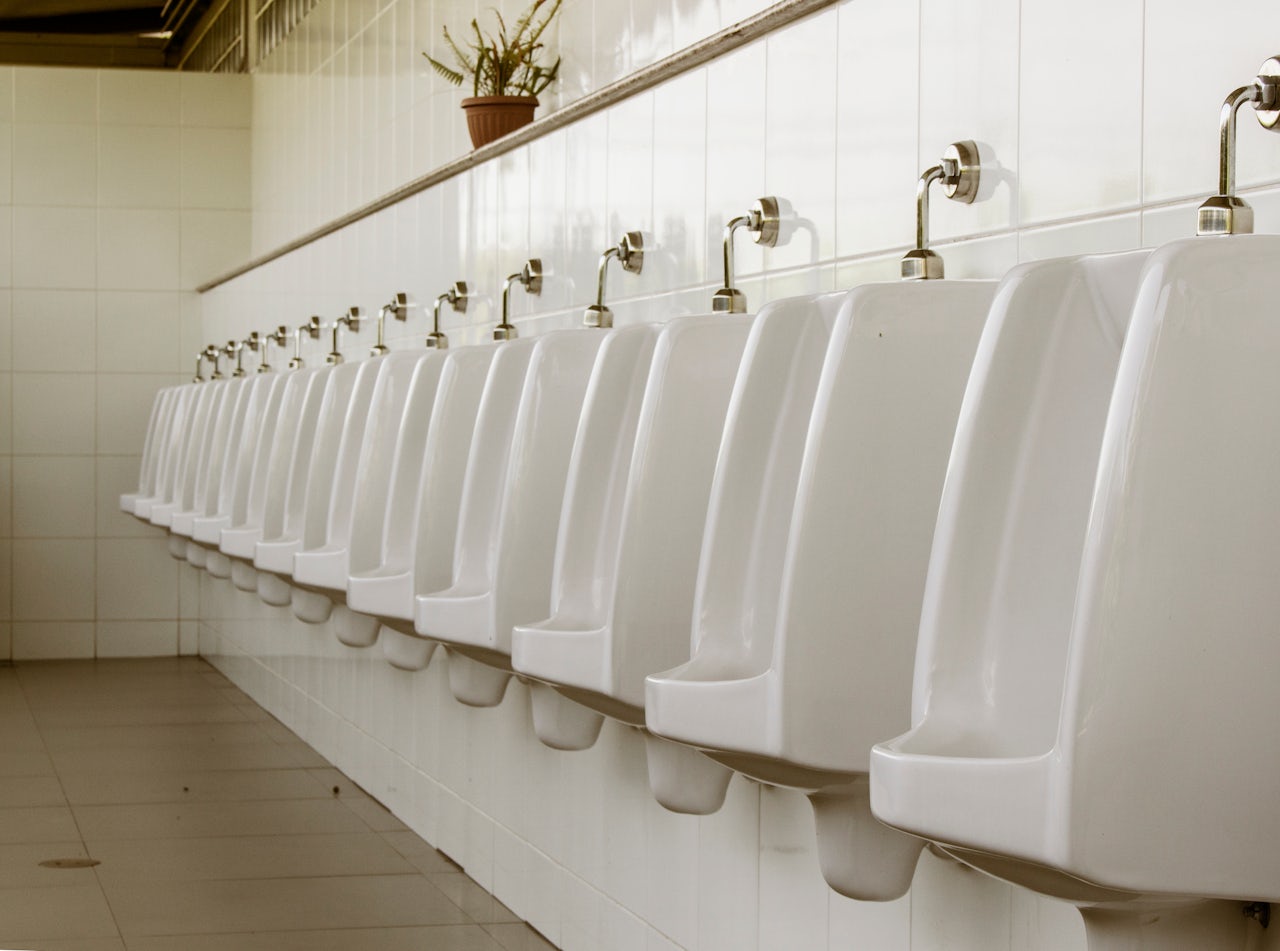 Guys No Stall Public Toilets